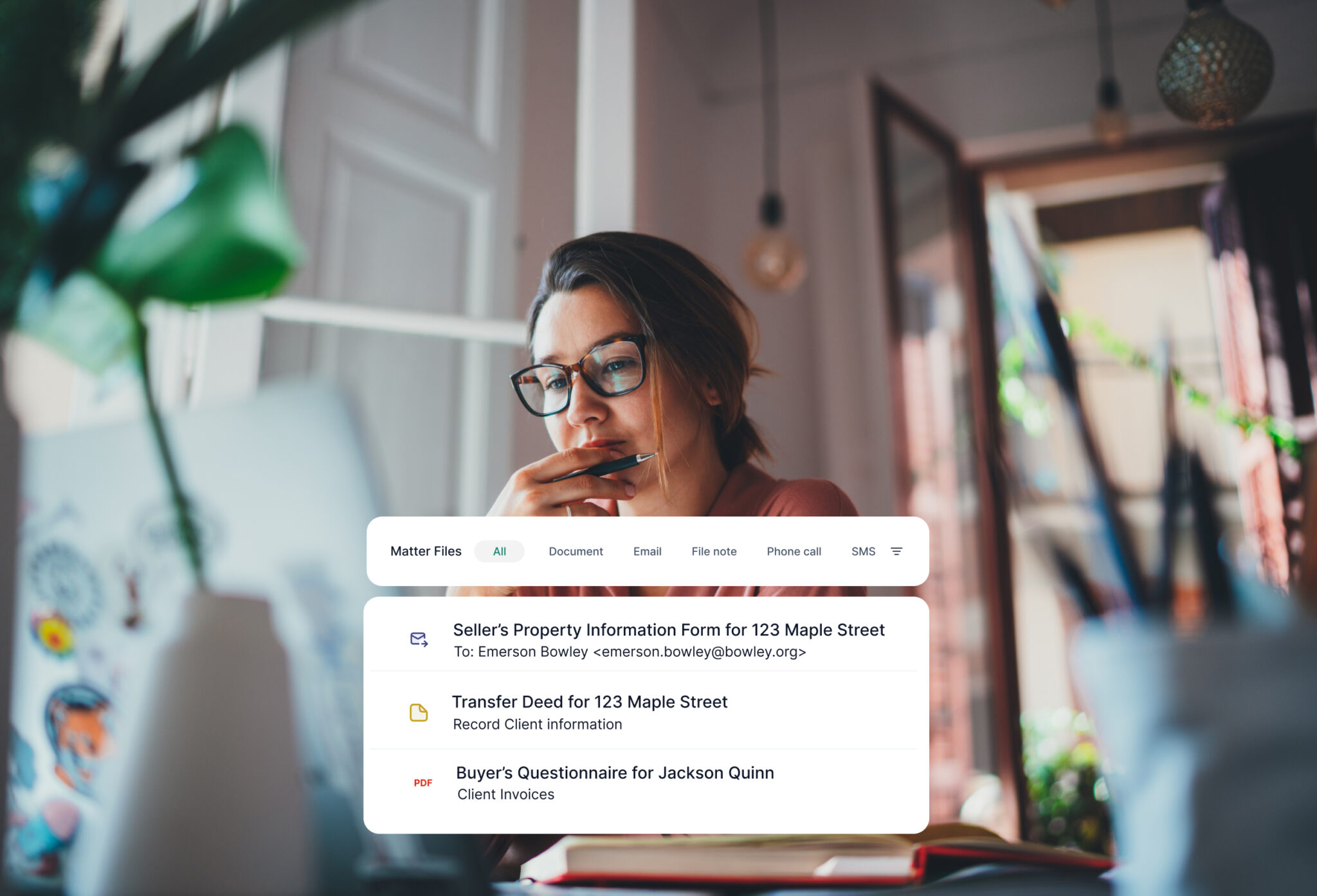 Work Efficiently | Actionstep