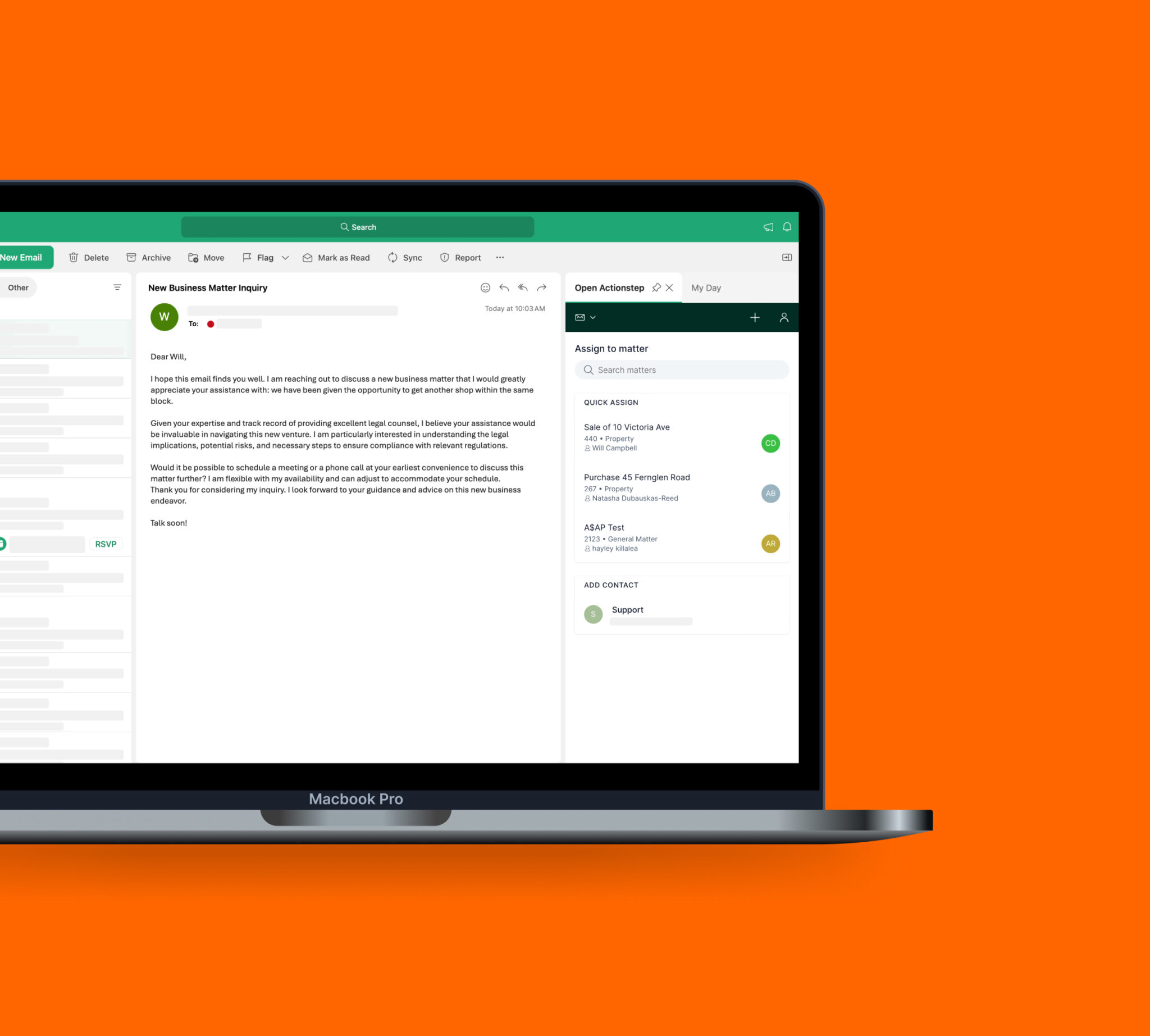 Work Efficiently | Actionstep