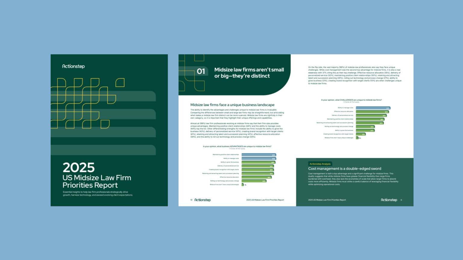 Actionstep Releases 2025 US Midsize Law Firm Priorities Report | Actionstep