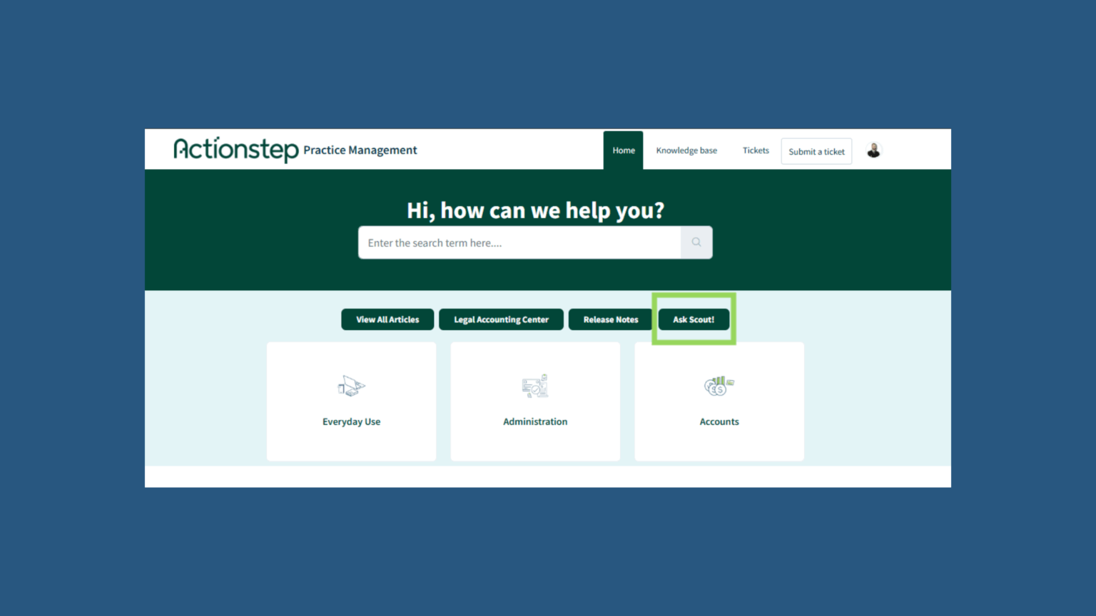 Meet Scout: Your New AI Support Assistant for Actionstep Practice Management | Actionstep
